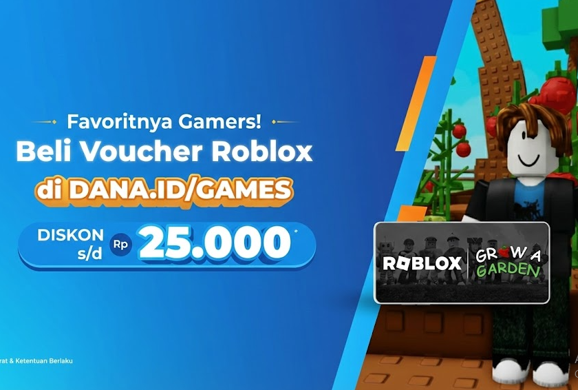 Top Up Robux di DANA Dapat Bonus 25 Persen untuk Pemain Roblox, Intip ...