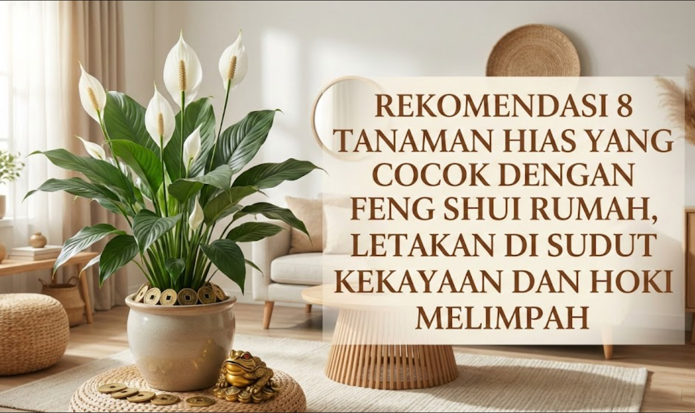 Rekomendasi 8 Tanaman Hias yang Cocok Dengan Feng Shui Rumah, Letakan ...