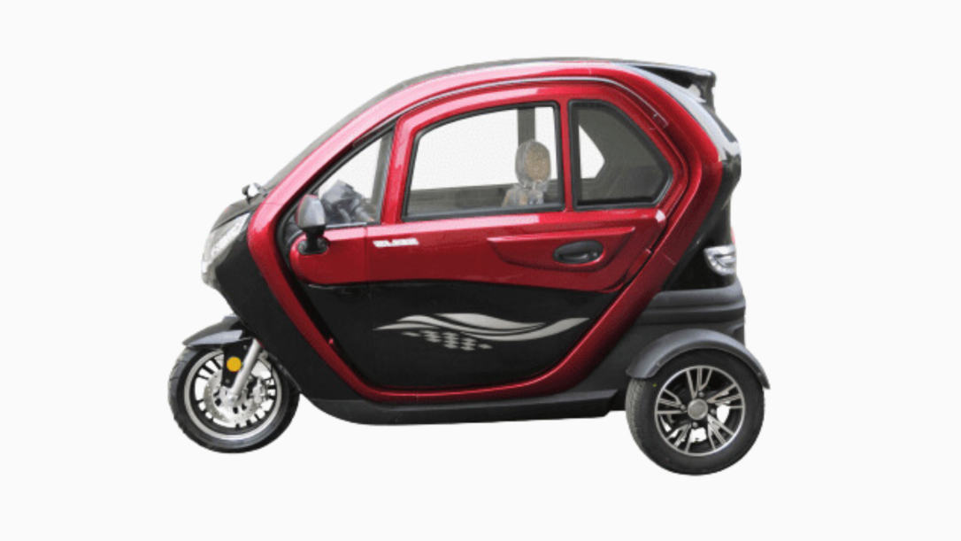 Bikin Lupa Sama Mobil! 6 Sepeda Motor Listrik Roda Tiga Tertutup Harga ...