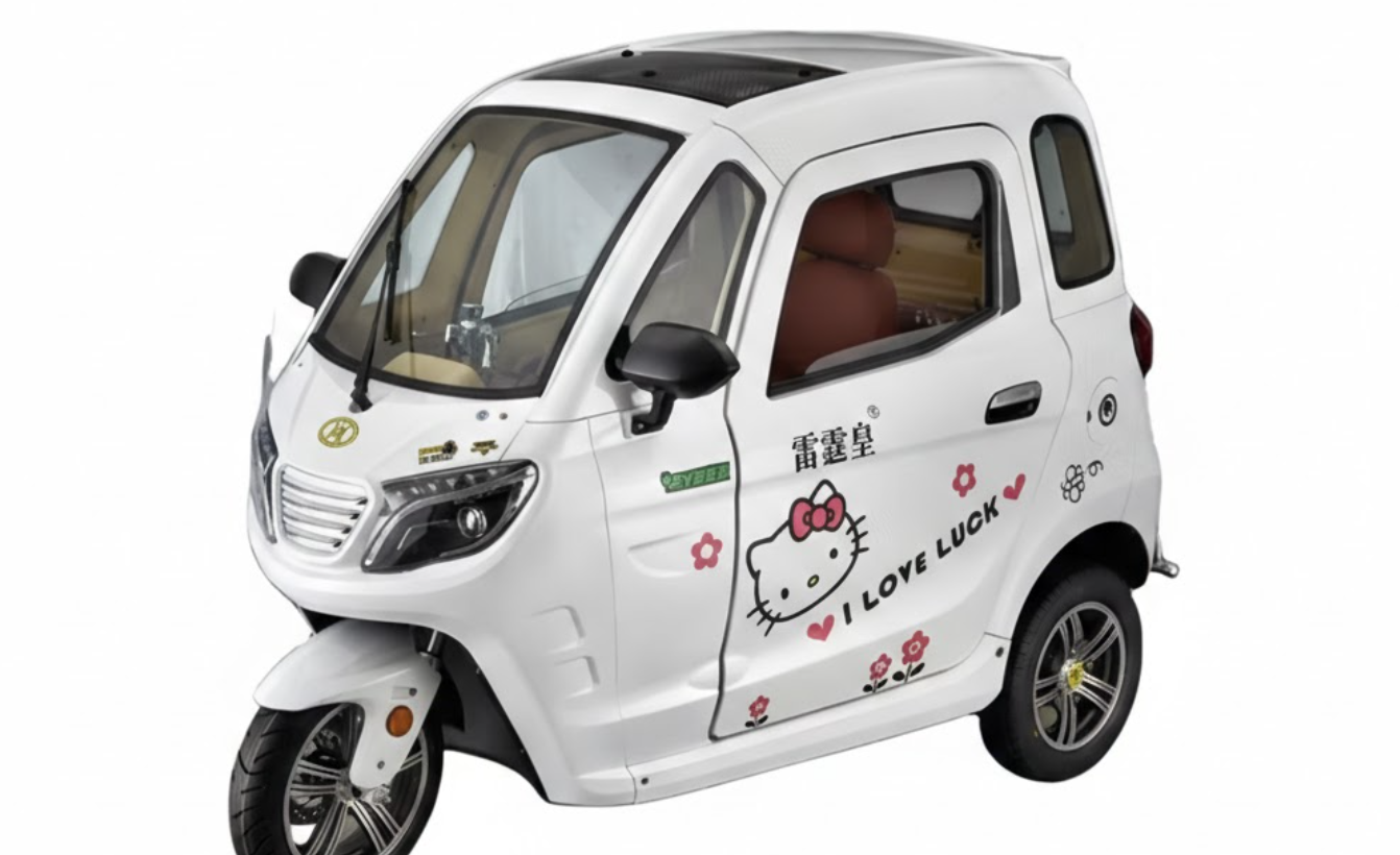 Kabin Tertup dan Sudah Ber-AC, Berikut 3 Pilihan Motor Listrik Roda ...