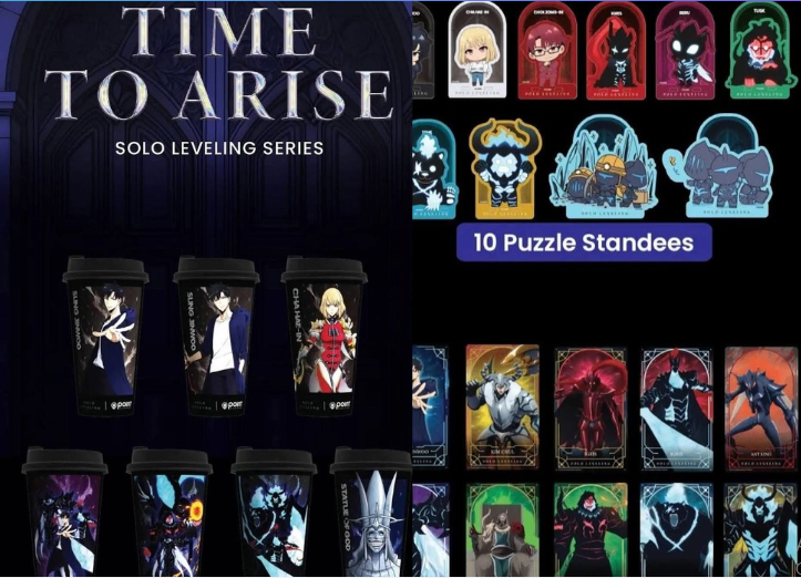 Time to Arise: Koleksi Merch Promo Point Coffee Solo Leveling, Cek ...