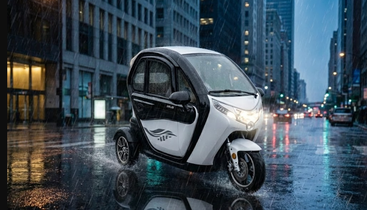 Skema Kredit Motor Listrik Roda 3 Anti Hujan dan Panas Tenor 3 Tahun ...