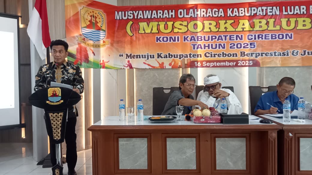 Agus Kurniawan Budiman Terpilih Aklamasi Jadi Ketua KONI Cirebon 2025 ...